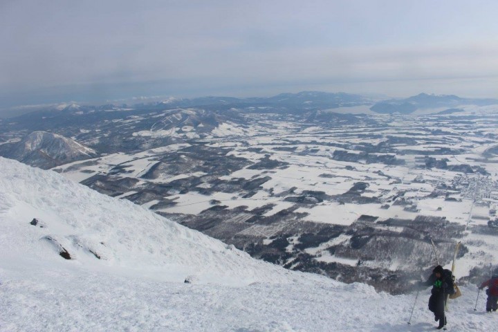 Skiing Inside a Volcano in Japan: Hiking Mt. Yotei | Metropolis Japan