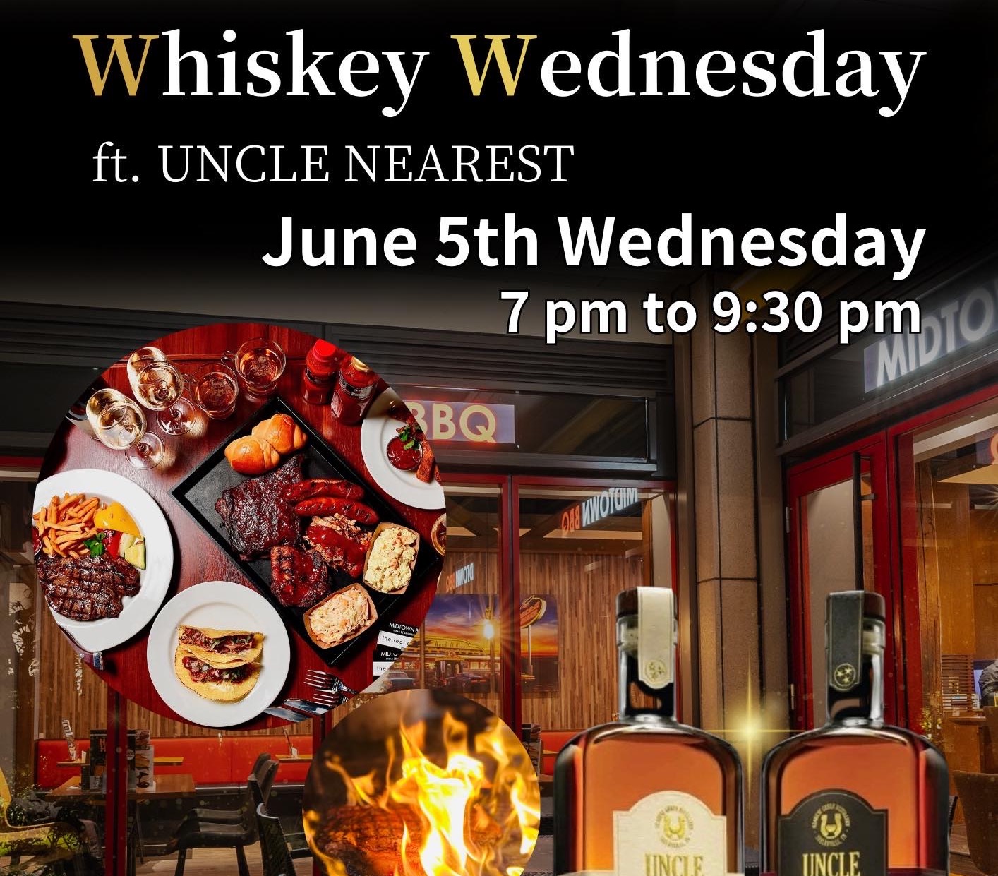 Midtown BBQ's Whiskey Wednesday | Metropolis Japan