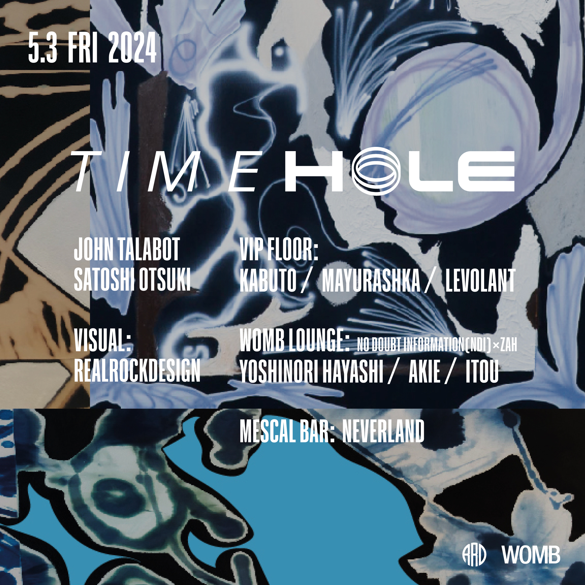 TIME HOLE at WOMB Tokyo | Metropolis Japan
