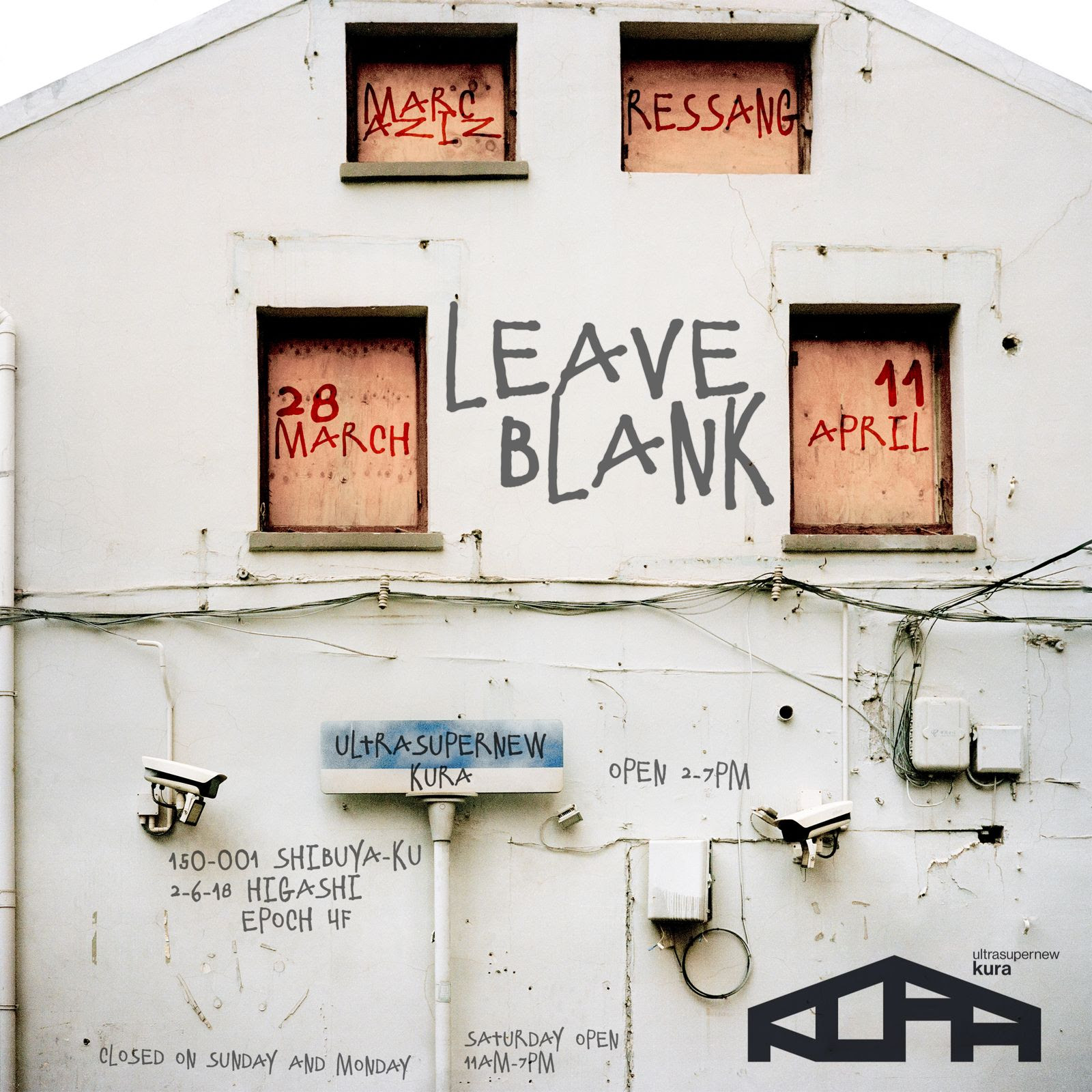 Leave Blank: Marc Aziz Ressang's Tokyo Debut | Metropolis Japan