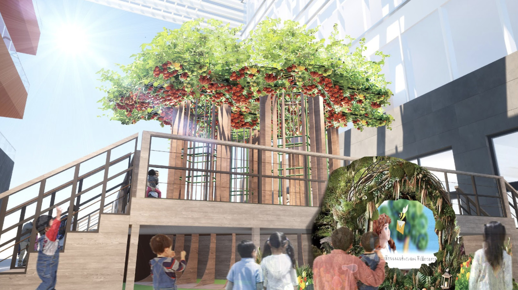 Kagome’s “Wonder Farm and the Tomato Tree” @ Futako-Tamagawa ...
