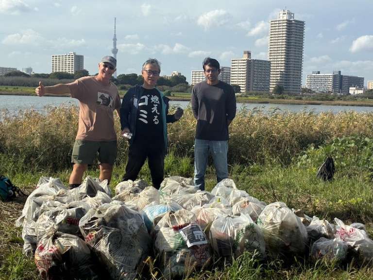 Arakawa Edogawa River Clean Up Metropolis Japan