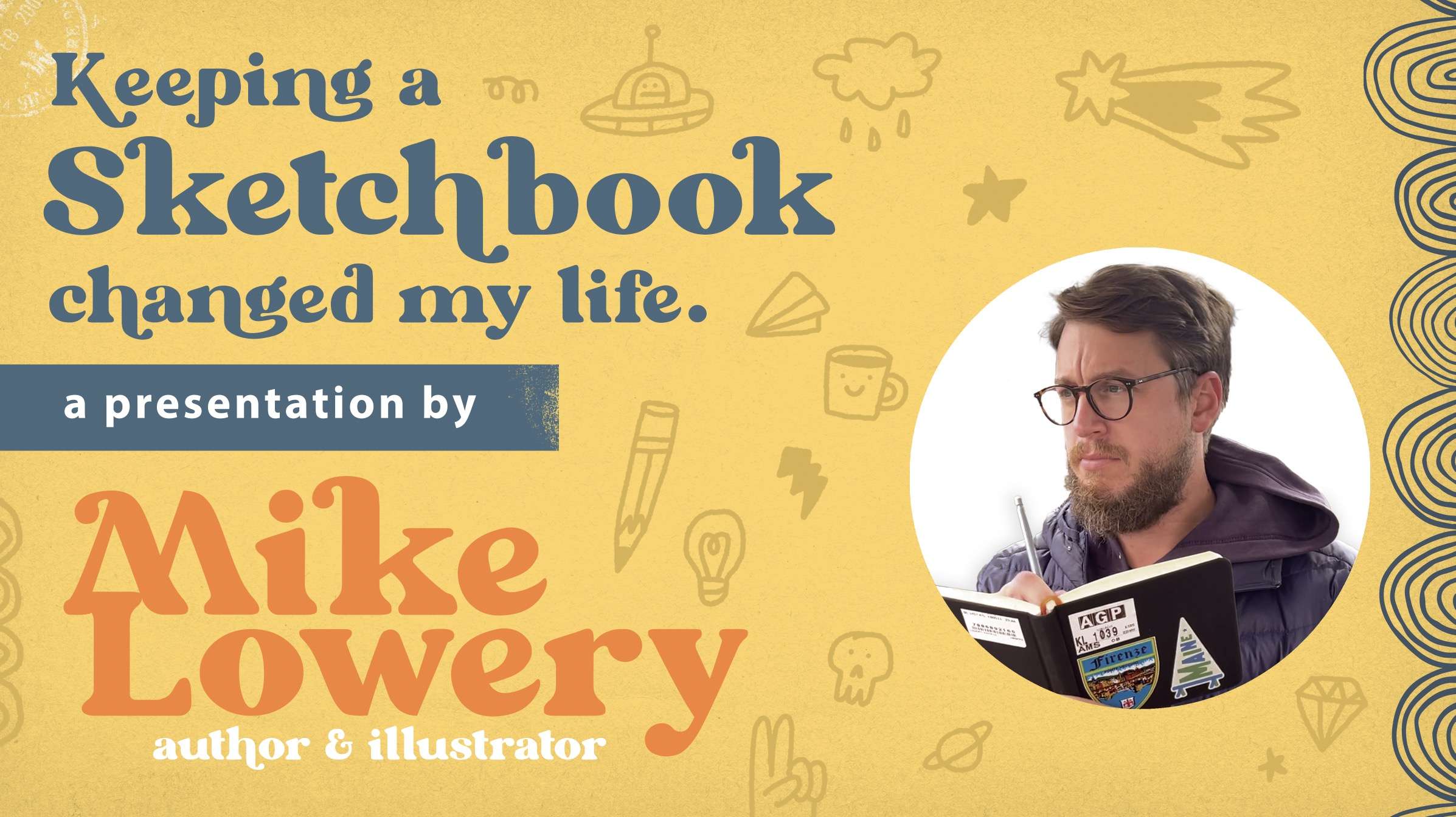 Author/Illustrator Mike Lowery on Keeping a Sketchbook | Metropolis Japan