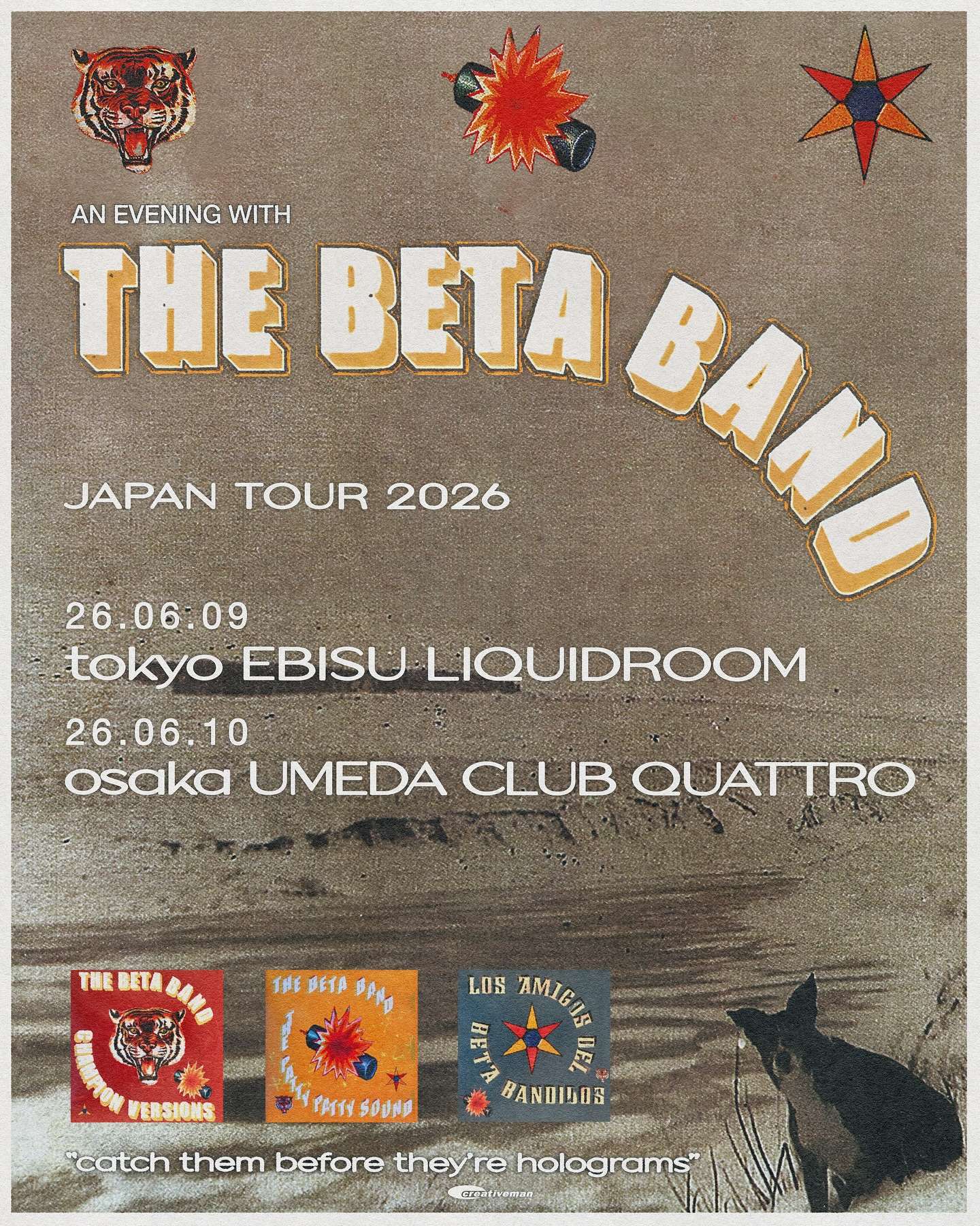 The Beta Band Tokyo Concert – Japan Tour 2026